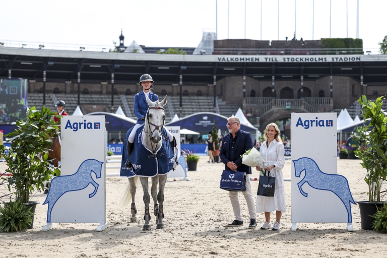 Sani Illi Takes the Win in the CSI Children 1.25m Presented by Agria